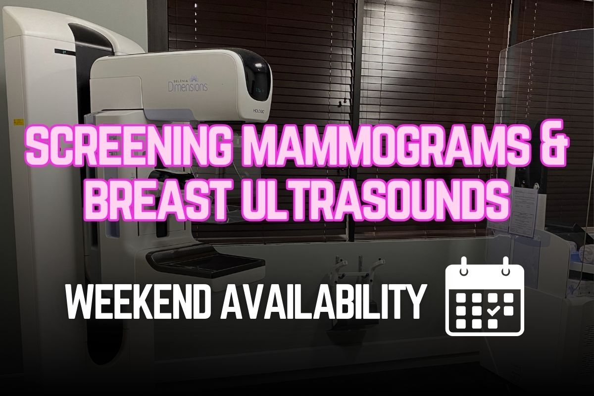 Screening Mammogram and Breast Ultrasound Weekend Availability at Lenox ...